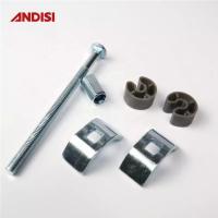 China M6 Furniture Kitchen Cabinet Joint Worktop Bolts Connector Zinc Plated Grey 50mm for sale