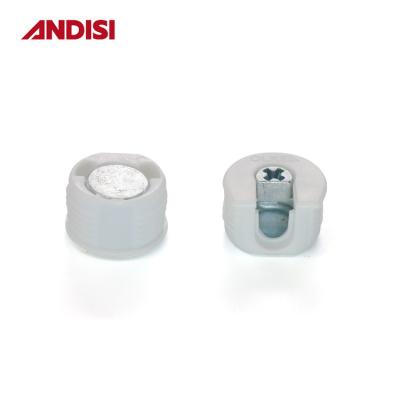 China Rafix 2 in 1 Plastic Zinc Alloy Furniture Connector Joint GA66 Zinc Plated for sale