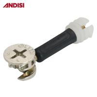 China Furniture Eccentric Connecting Fitting Dowel Nut Assembly for Easy Knock Down 15mm Zinc Alloy for sale