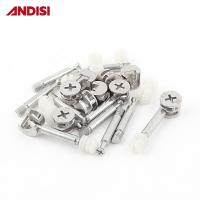 China Furniture Eccentric Connecting Fitting Dowel Nut Assembly for Easy Knock Down 15mm Zinc Alloy for sale