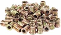 China Hex Drive Threaded Insert Nut for Wood Furniture Zinc Alloy CA13 14 for sale