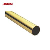China Steel Wardrobe Tube 19mm Matt Black Closet Rod Clothes Hanging Rail 1.5m for sale