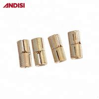 China Solid Brass Concealed Cylinder Hinge for Wooden Box Furniture 6 Sizes for sale