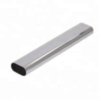 China Easy Install Wardrobe Clothes Hanging Rail Oval Steel Tube 15x30mm 2-4M Chrome Plated for sale