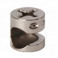 China Furniture Side Knock Down Cam Connector 10mm Lock Eccentric Cam Zinc Alloy for sale
