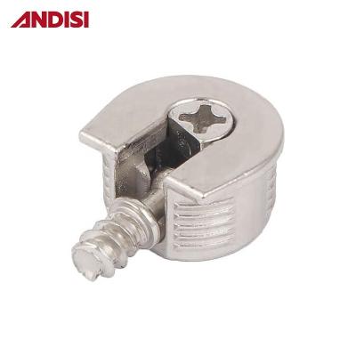 China Zinc Alloy 20mm Thread Cam Lock Mini Fix Shelf Support Holder Furniture Connector for sale