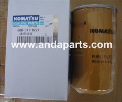 China GOOD QUALITY FUEL FILTER 600-311-8221 FOR KOMATSU for sale