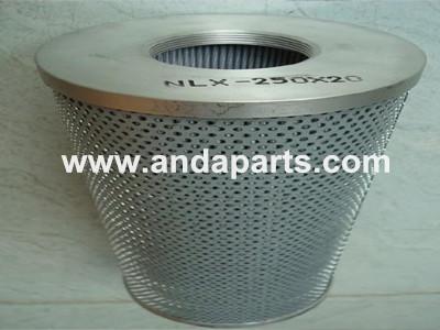 China GOOD QUALITY LEEMIN HYDRAULIC FILTER NLX-250×20 ON SELL for sale