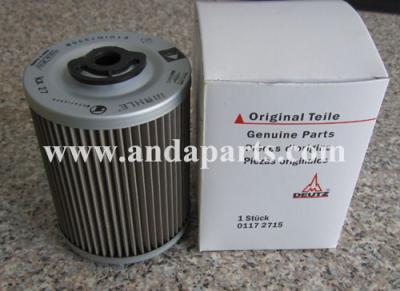 China GOOD QUALITY DEUTZ HYDRAULIC FILTER 01172715 ON SELL for sale