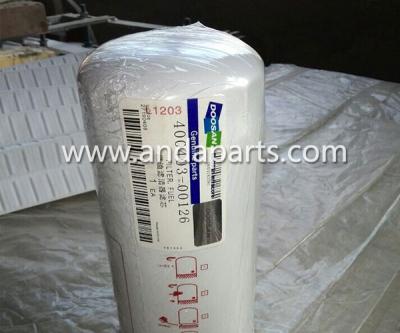 China Good Quality Fuel Filter For Doosan 400403-00126 On Sell for sale