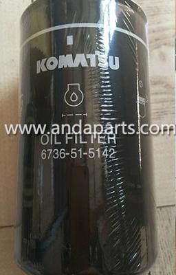China Good Quality Oil Filter For Komatsu 6736-51-5142 for sale