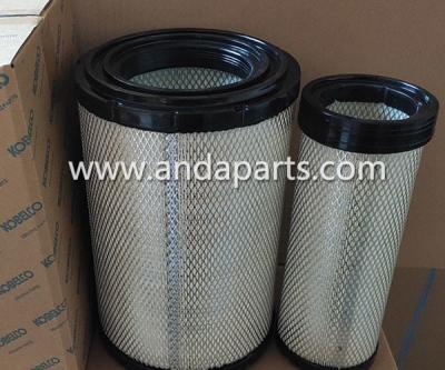 China Good Quality Air Filter For Kobelco SK220-10 YN11P00072S006 YN11P00072S007 for sale