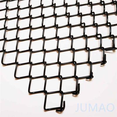 China 16mm Hole Coiled Flexible Fireplace Mesh Curtain Screen - 3mm-20mm Hole Size, 0.8mm-3mm Wire Diameter for sale