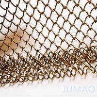 China Architectural Metal Mesh Curtains 12m Width x 30.48m Height for Restaurant Doorway Screens & Partitions for sale