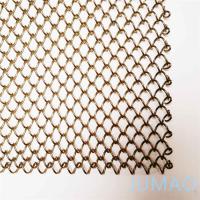 China Architectural Metal Mesh Curtains 12m Width x 30.48m Height for Restaurant Doorway Screens & Partitions for sale