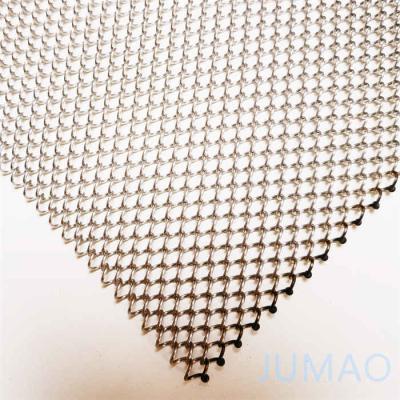China ODM Coil Architectural Mesh Curtain Metal Panels - 12m Width, 30.48m Height for Hotel Space Dividers and Building Facades for sale