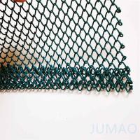 China 40ft Flexible Wire Metal Mesh Curtains - Grass Green Finish, 12m Width, 0.8-2.5mm Wire Diameter for Space Partition & Decoration for sale
