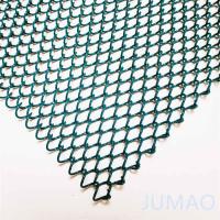 China 40ft Flexible Wire Metal Mesh Curtains - Grass Green Finish, 12m Width, 0.8-2.5mm Wire Diameter for Space Partition & Decoration for sale