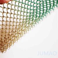 China Stainless Steel Mesh Curtain Chain Coil Drapery - 0.8-3mm Wire Size, 3-20mm Hole Pattern for Room Dividers & Window Treatments for sale