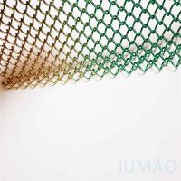China Stainless Steel Mesh Curtain Chain Coil Drapery - 0.8-3mm Wire Size, 3-20mm Hole Pattern for Room Dividers & Window Treatments for sale