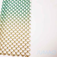 China Stainless Steel Mesh Curtain Chain Coil Drapery - 0.8-3mm Wire Size, 3-20mm Hole Pattern for Room Dividers & Window Treatments for sale