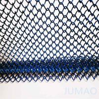 China Hotel Lobby Metal Mesh Drapery Fabric Curtain Space Divider for sale
