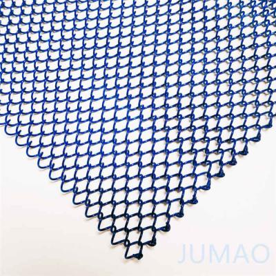 China Hotel Lobby Metal Mesh Drapery Fabric Curtain Space Divider for sale