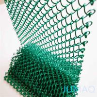 China Aluminium Wire Metal Mesh Curtains Architectural Decorative Drapery for sale