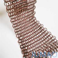 China Copper Chain Ring Mesh Curtain 10mm Diameter - Up to 10m Width × 16m Length - Fire Resistant Interior Drapery for sale