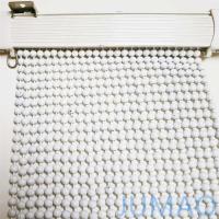 China 6mm Architectural Metal Bead Ball Curtains - Stainless Steel Space Dividers in 1-12m Lengths for sale