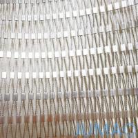 China Architectural 304 Stainless Steel Cable Mesh - 1.2mm to 4mm Diameter with Custom Mesh Sizes for sale