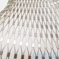 China Architectural 304 Stainless Steel Cable Mesh - 1.2mm to 4mm Diameter with Custom Mesh Sizes for sale