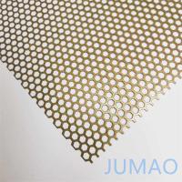 China SS Architectural Perforated Metal Ceiling Panels 1mm-4mm Thickness for Modern Decoration & Building Facades for sale
