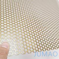 China SS Architectural Perforated Metal Ceiling Panels 1mm-4mm Thickness for Modern Decoration & Building Facades for sale