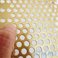China Stainless Steel Facade Perforated Metal Screen with Round Holes - 0.1mm to 4.0mm Thickness, 1000x2000mm to 2000x4000mm Sizes for sale