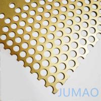 China Stainless Steel Facade Perforated Metal Screen with Round Holes - 0.1mm to 4.0mm Thickness, 1000x2000mm to 2000x4000mm Sizes for sale