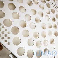 China White Perforated Metal Ceiling Panels with Round Holes - 0.1mm to 4.0mm Thickness, 1000x2000mm to 2000x4000mm Sizes for sale