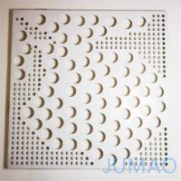 China White Perforated Metal Ceiling Panels with Round Holes - 0.1mm to 4.0mm Thickness, 1000x2000mm to 2000x4000mm Sizes for sale