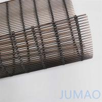 China Decorative Wire Architectural Mesh Building Facades 4x10 - Stainless Steel with 1-2.5mm Wire Diameter and 6-25mm Hole Sizes for sale