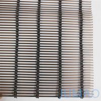 China Decorative Wire Architectural Mesh Building Facades 4x10 - Stainless Steel with 1-2.5mm Wire Diameter and 6-25mm Hole Sizes for sale