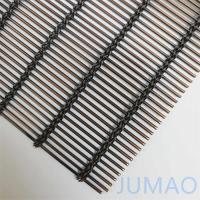 China Decorative Wire Architectural Mesh Building Facades 4x10 - Stainless Steel with 1-2.5mm Wire Diameter and 6-25mm Hole Sizes for sale