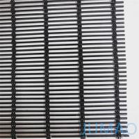 China Black Architectural Wire Mesh Cladding Panels 1-2.5mm Wire Diameter 6-25mm Hole Size for Building Facades for sale