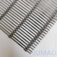China SS304 Architectural Mesh Cladding Panels 1-2.5mm Wire Diameter for Building Facades and Sun Protection for sale