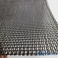 China 6x8 Golden Galvanized Architectural Mesh Balustrade Panels - 1mm to 2.5mm Wire Diameter, 6mm to 25mm Hole Size for sale