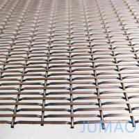 China Antique Copper Architectural Mesh Woven Metal SS201 Stainless Steel 3x6 for sale