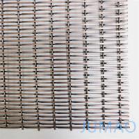 China Antique Copper Architectural Mesh Woven Metal SS201 Stainless Steel 3x6 for sale