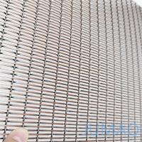 China Antique Copper Architectural Mesh Woven Metal SS201 Stainless Steel 3x6 for sale