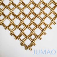 China Golden 304 Stainless Steel Architectural Mesh Decorative Mesh Screen for sale