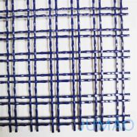 China 2x4 Decorative Double Wire Architectural Mesh Panels for Cabinets 1.5mm Wire 15mm Hole for sale