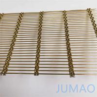 China Metal Artwork Banker Architectural Mesh Woven Wire 201SS for sale